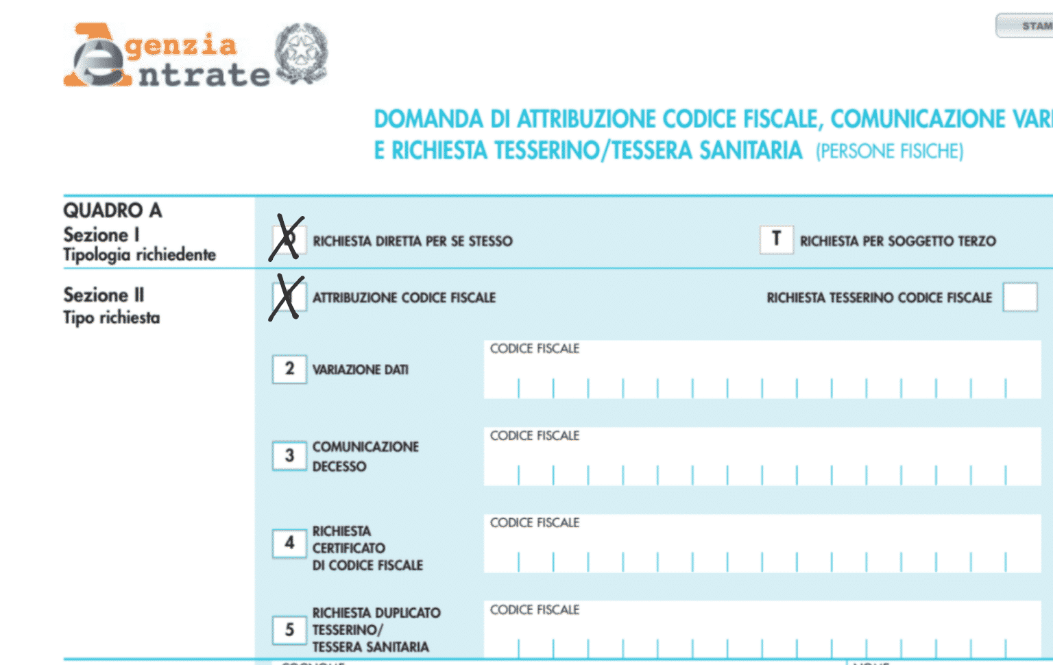 Cómo completar el formulario del Codice Fiscale - Es Parte del Viaje