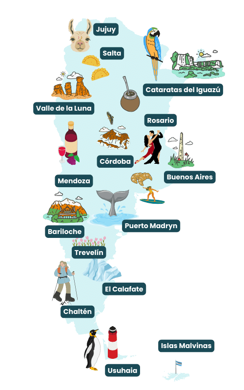 La Guía turística de Argentina más completa - Es Parte del Viaje